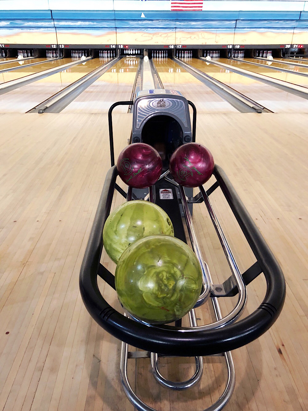 Family Bowling Time at Sea Bowl - By Claudya